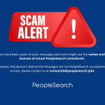 Important Notice: Scam Messages Alert | PeopleSearch Blog | Job, Career ...